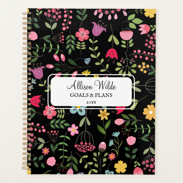 Stay Organized in Style Personalized Customizable Daily Planners ...